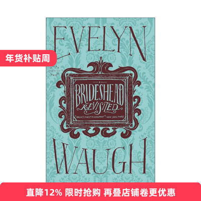 英文原版 Brideshead Revisited 旧地重游 故园风雨后 伊夫林·沃 英文版 进口英语原版书籍