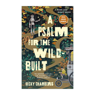 英文原版小说 A Psalm for the Wild-Built 僧人与机器人的禅意故事1 精装 英文版 进口英语原版书籍