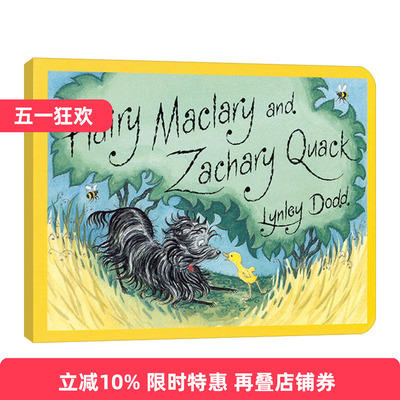 英文原版 Hairy Maclary And Zachary Quack 毛毛狗和小鸭子 新西兰作家Lynley Dodd经典儿童绘本 英文版 进口英语原版书籍