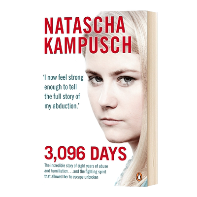 3096 Days 3096天 囚室少女娜塔莎进口原版英文书籍