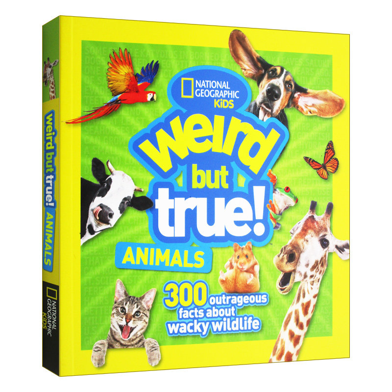 Weird But True Animals 真的好奇怪：动物进口原版英文书籍_虎窝淘