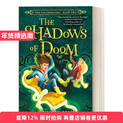 英文原版 The Uncommoners 02 The Shadows of Doom 不思议市集系列2 厄运的阴影 儿童奇幻冒险小说 英文版 进口英语原版书籍