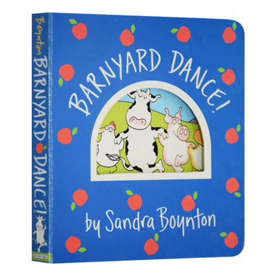 英文原版绘本 Barnyard Dance 谷仓舞蹈 幼儿英语启蒙纸板书 桑德拉博因顿 Sandra Boynton 英文版进口原版书籍