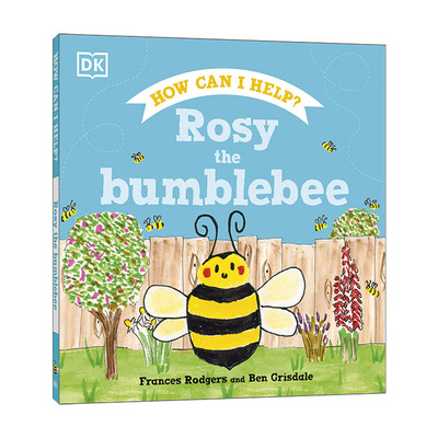英文原版 Rosy the Bumblebee 大黄蜂 动物保护理念 精装 进口原版英文书籍