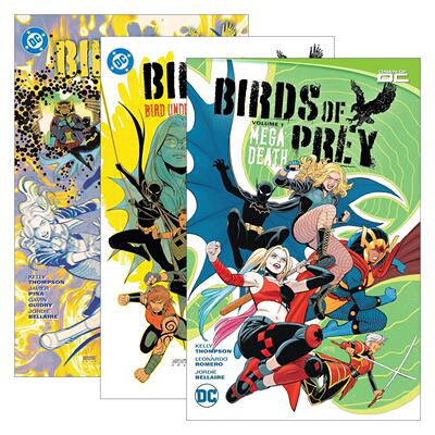 英文原版 Birds of Prey 猛禽小队3册 天堂猎鹰 DC漫画 Kelly Thompson 英文版 进口英语原版书籍