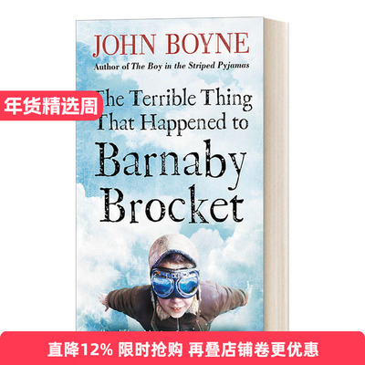 英文原版 The Terrible Thing That Happened to Barnaby Brocket 飘浮男孩巴纳比 约翰 伯恩 英文版 进口英语原版书籍