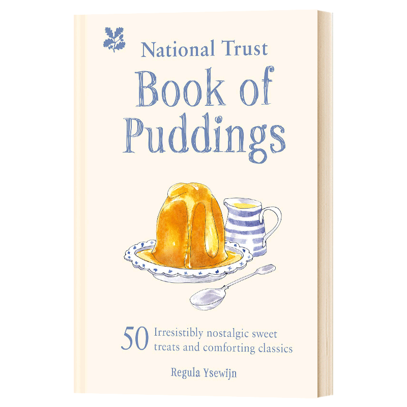 英文原版 The National Trust Book of Puddings 布丁书：50 种令人无法抗拒的怀旧甜点和令人欣慰的经典 英文版