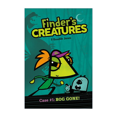 英文原版 Finders Creatures 01 Bog Gone 发现者生物系列01 沼泽消失了 儿童侦探推理漫画 英文版 进口英语原版书籍