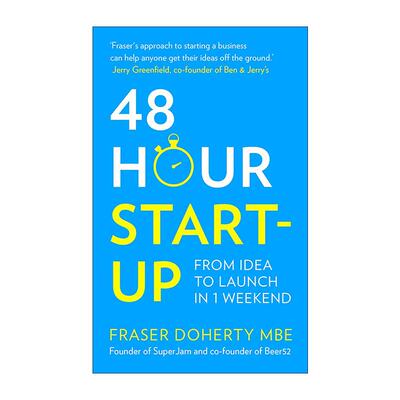英文原版 48-Hour Start-Up 我即使没有钱也要做生意 48小时创业故事 Fraser Doherty 英文版 进口英语原版书籍