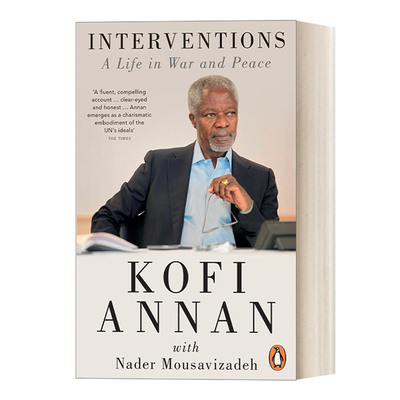 Interventions 安南回忆录 干预：战争与和平中的一生进口原版英文书籍