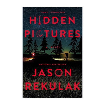 英文原版 Hidden Pictures 隐秘的涂鸦 詹森·雷库拉克 悬疑小说 英文版 进口英语原版书籍