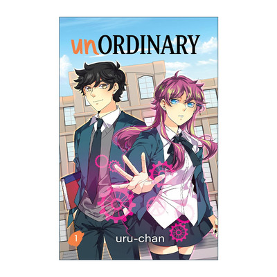 英文原版 Unordinary 异能者1 WEBTOON热门青少年奇幻网漫 uru-chan 英文版 进口英语原版书籍