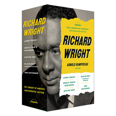 英文原版 Richard Wright the Library of America Unexpurgated Edition 理查德 赖特文集 完整版套装 美国文库 英文版 进口书