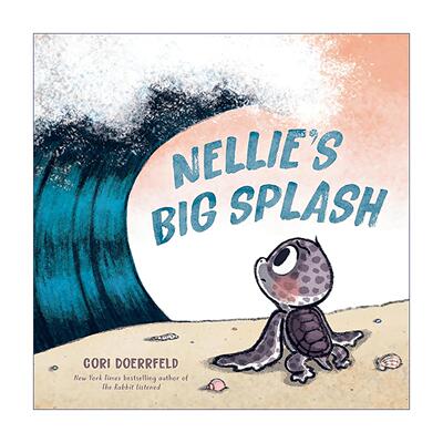 英文原版 Nellie's Big Splash 奈莉的大水花 儿童精装绘本 勇敢尝试新体验 科里·德尔费尔德 英文版 进口英语原版书籍