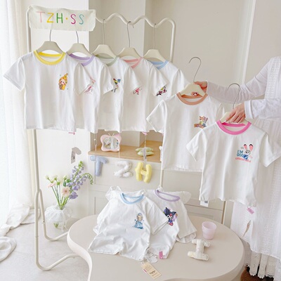 【光变短袖】2026款纯棉卡通趣味光变短袖HX2657