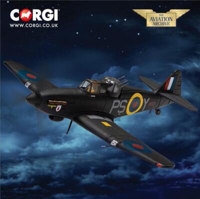 Corgi 狗仔 AA39306 1/72 博尔顿保罗 卫士 Mk.I 夜间战斗机