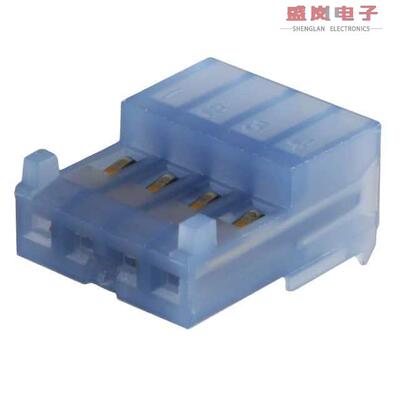 原装正品3-644043-4[CONN RCPT 4POS IDC 26AWG GOLD]