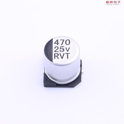原装正品RVT1E471M1010[贴片铝电解电容 20% 25V 470µF