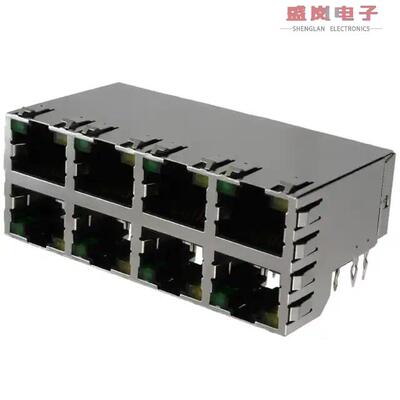 原装正品6368062-3[CONN MOD JACK 8P8C R/A SHIELDED]