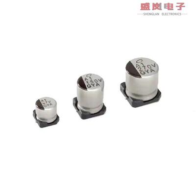 原装正品GYA1J100MCQ1GS[CAP ALUM POLY 10UF 20% 63V SMD]
