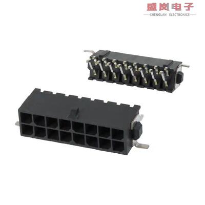 原装正品4-794627-6[CONN HEADER SMD R/A 16POS 3MM]