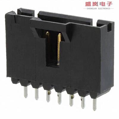 原装正品5-104362-6[CONN HEADER VERT 7POS 2.54MM]