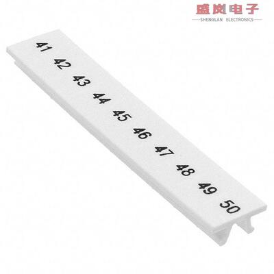 原装正品1050017:0041[CONN ACC MARKER STRIP PREPRINT]