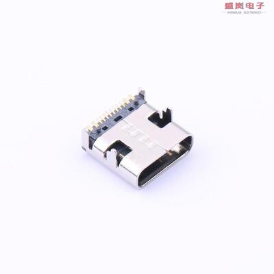 原装正品GT-USB-7004N[Type-C 母座 卧贴]