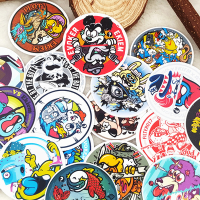 手帐贴纸自制日本line表情手账周边手帐装饰相册贴纸包 Sticker02