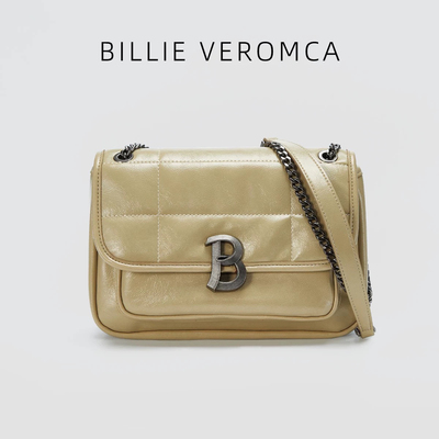 Billie Veromca流浪包高级感包包女斜挎包小众设计女包复古链条包