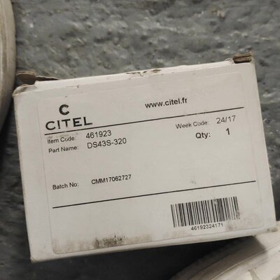 议价CITEL信号防雷器DS43S-320DS43S-230DS43S-385