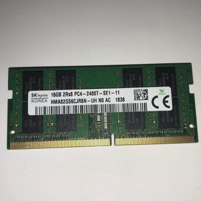 SK海力士现代16G 2RX8 PC-2400T笔记本内存DDR4 HMA82GS6CJR8N-UH