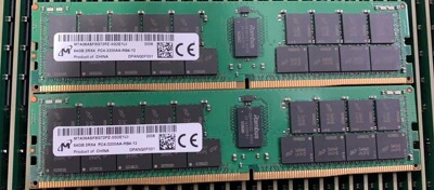 MT 镁光 MTA36ASF8G72PZ-3G2F1服务器内存条64GB 2RX4 PC4-3200AA