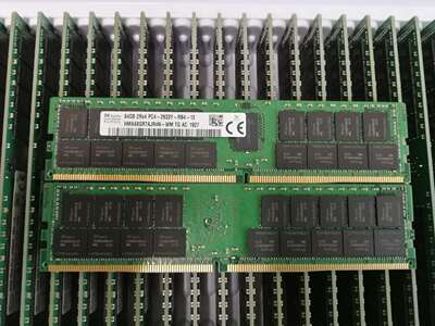 SK海力士内存条HMAA8GR7CJR4N-XN 64G 2RX4 PC4-3200AA REG ECC