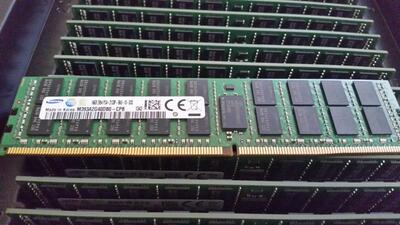 三星 M393A2G40DB0-CPB0Q 16G 2RX4 PC3-2133P DDR4 服务器内存