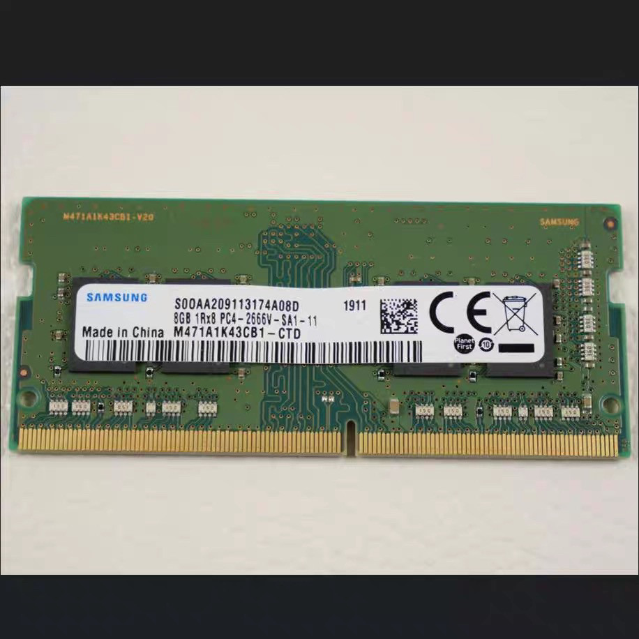 原装三星 8G 1RX8 PC4-2666V-S 2667 笔记本内存M471A1K43CB1-CTD_虎窝淘