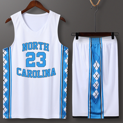 【NCAA北卡大学】篮球服DIY定制