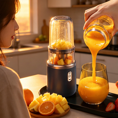 跨境 Juicer 榨汁机充电小型果汁杯学生家用多功能果汁机榨汁杯