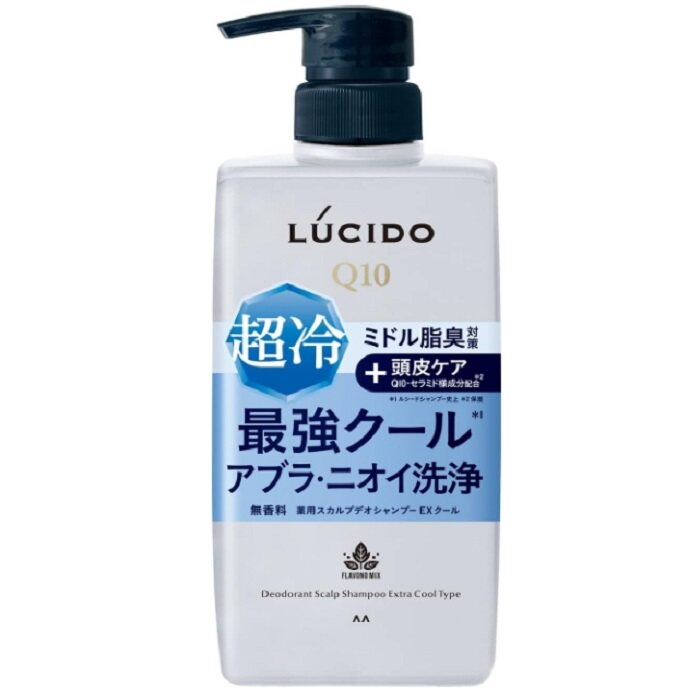 日本产LUCIDOルシード男性極冷スカルプデオシャンプーEXcool Q10