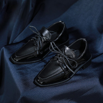 bjd鞋子黑色男娃商务休闲