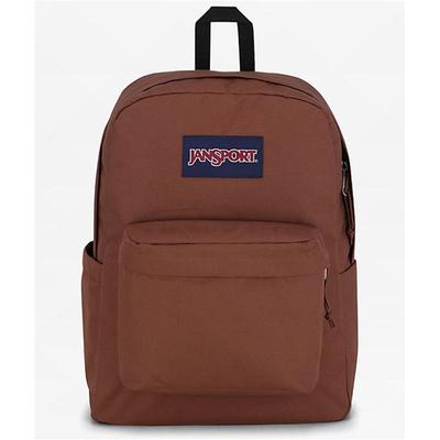 代购Jansport男女双肩包大容量存储多口袋分区耐用耐磨日常携带棕