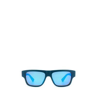 代购MauiJim男女太阳镜防紫外线抗强光清晰视野偏光方形蓝色镜片