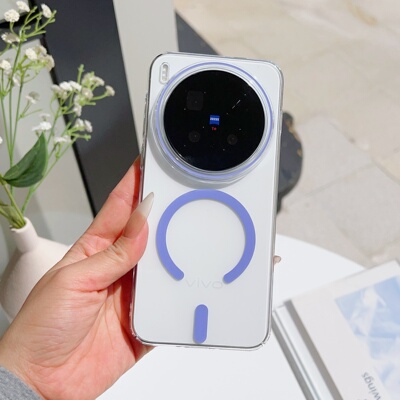 vivoX型磁吸透明PC防摔手机壳