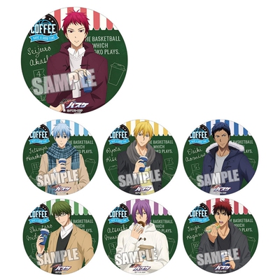 黑子的篮球 徽章 黄濑凉太紫原敦Coffee Break动漫周边挂件吧唧I