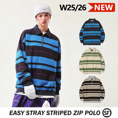 SPECIALGUEST正品W26 EASY MARKSTITCH 休闲单板polo衫抓绒滑雪服