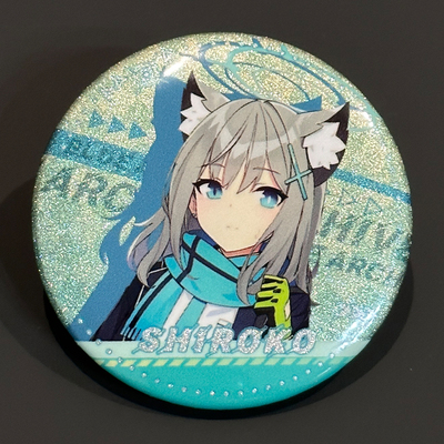 砂狼白子谷子蔚蓝档案游戏周边同人吧唧徽章胸章碧蓝档案C067