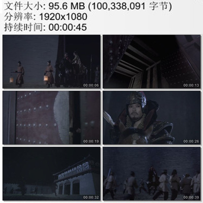 长安城玄武门政变 大唐皇室家族开始互相残杀 高清实拍视频素材