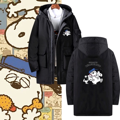 中长款可定制连帽外套羽绒服