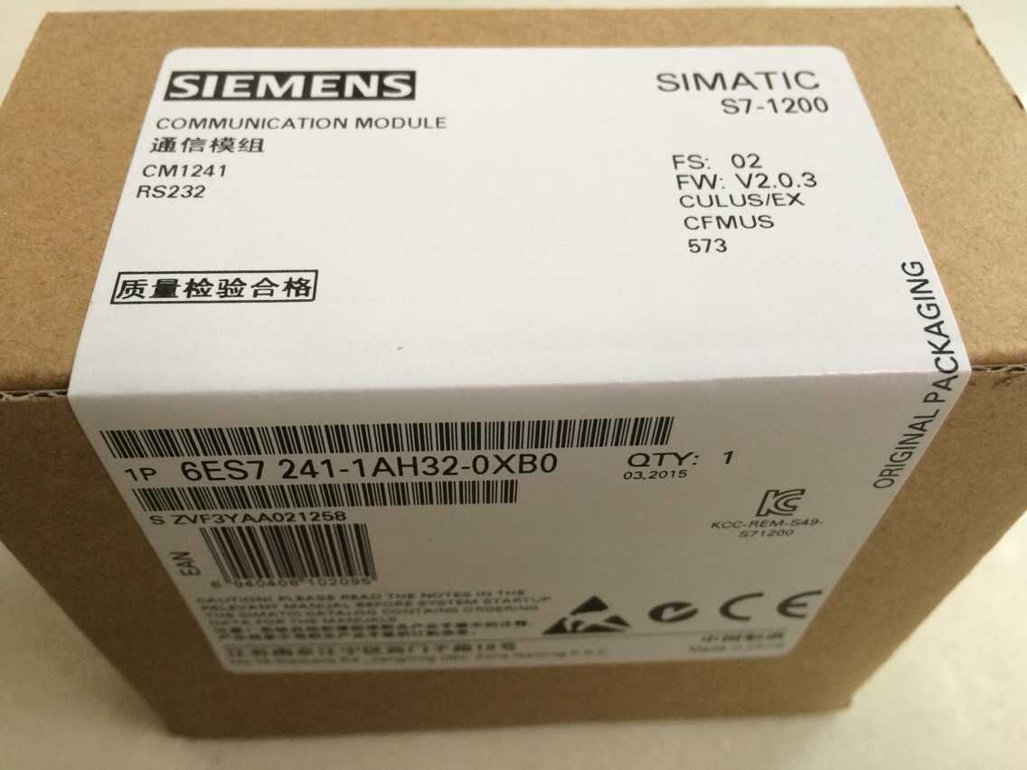 ￥6ES7241-1AH32-0XB0原装S7-1200 CM1241通讯模块6ES72411AH320X_虎窝淘