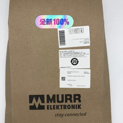 德国穆尔MURR MVP12M 12分线系统插座27013
